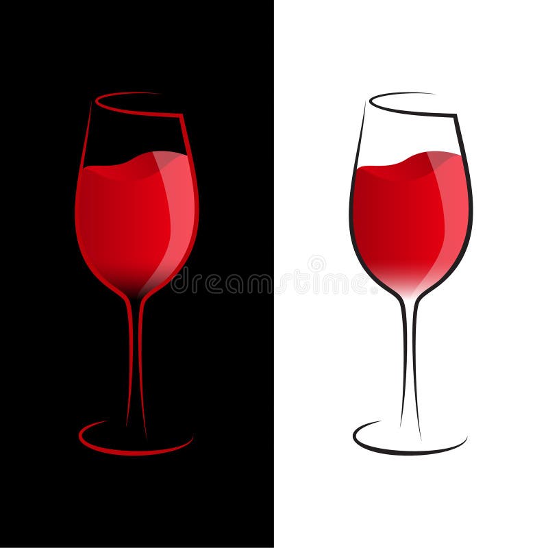 Wine glass vector icon stock vector. Illustration of wineglass - 255845994
