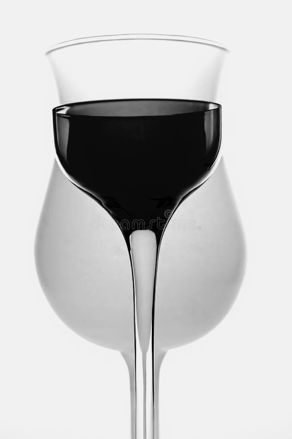 Wine Glassware Background Design Stock Image - Image of neck, texture ...