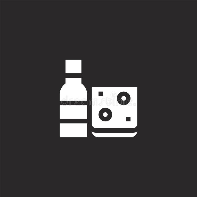 Wine Icon. Filled Wine Icon for Website Design and Mobile, App ...