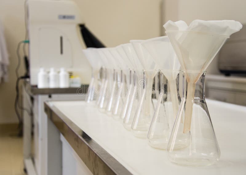 Wine Laboratory at the Winery Stock Image - Image of production ...