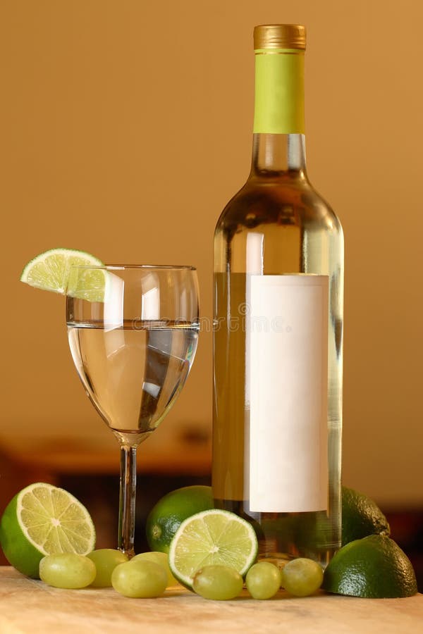 Wine lime grape stock image. Image of anniversary, flute - 832885