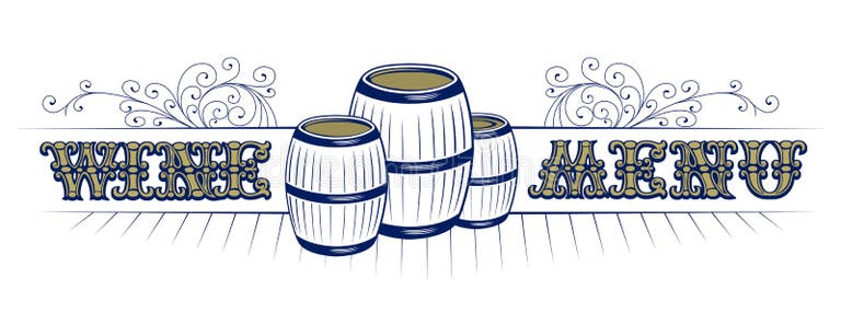 Wine List Border Stock Illustrations – 357 Wine List Border Stock ...