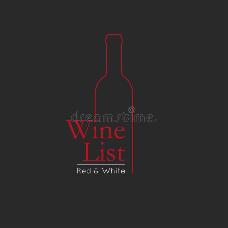 Wine List Menu Card Design Template Stock Illustrations – 1,787 Wine ...