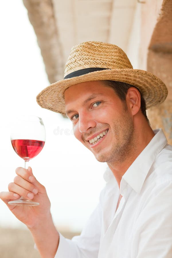 Wine man stock image. Image of love, elegance, hand, beauty - 10750347