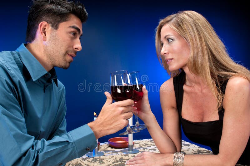 Wine and night stock photo. Image of happy, romantic, love - 8725470