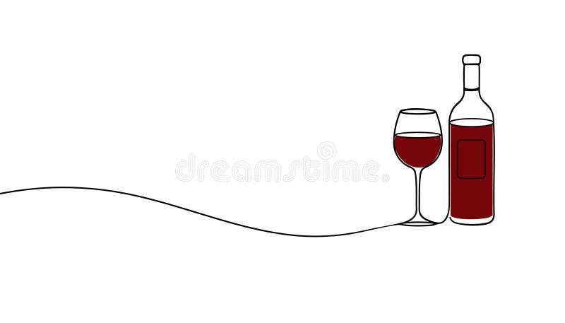 Wine One Line Drawing Stock Illustrations – 1,586 Wine One Line Drawing ...