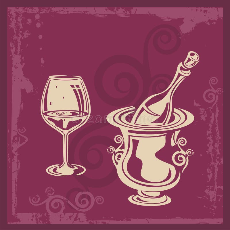 Wine backgrounds stock vector. Illustration of party, background - 7989019