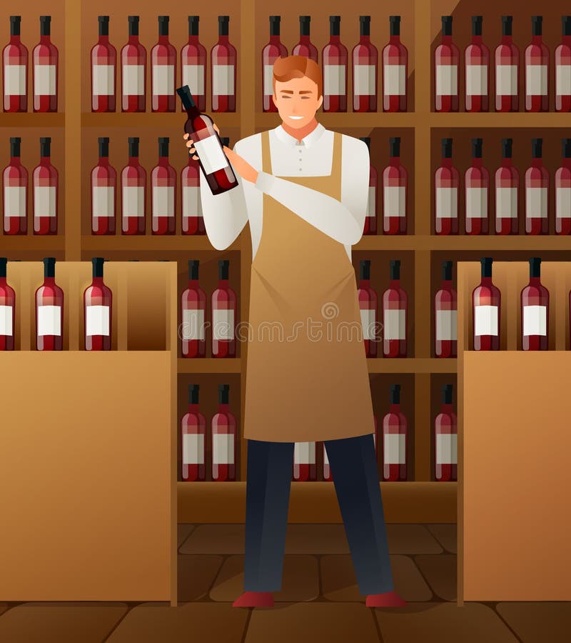 Wine Production and Distribution Infographic Stock Vector ...