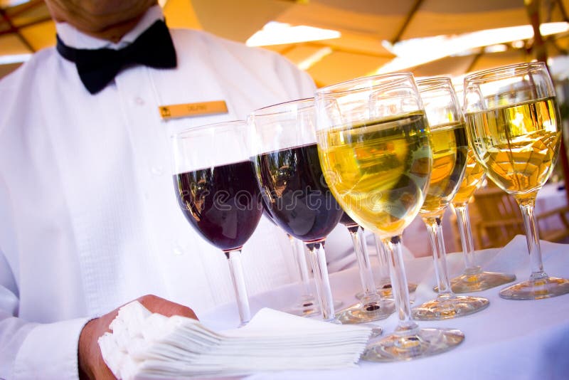Wine Service stock image. Image of tuxedo, toast, congratulations - 8582451