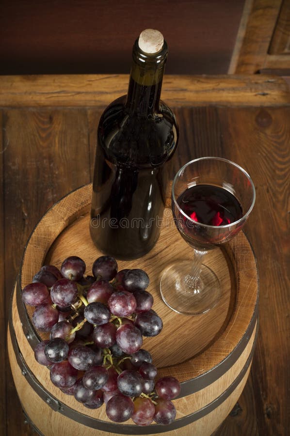 Wine set stock image. Image of cellar, grapevine, aged - 44320631