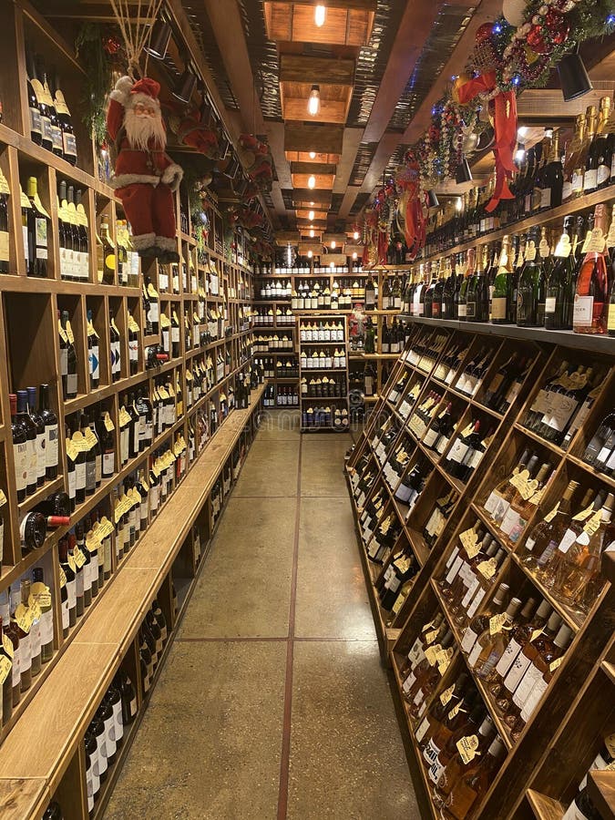 Wine Shop Shelves with Wine Editorial Stock Image - Image of vintage ...