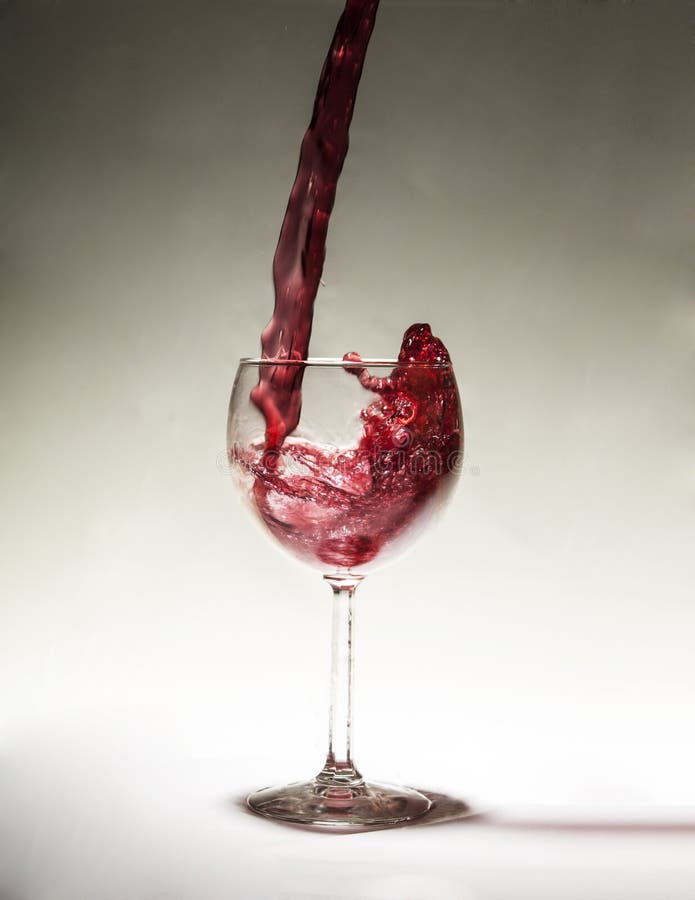 Wine Splash stock image. Image of pink, spill, splash - 63534703