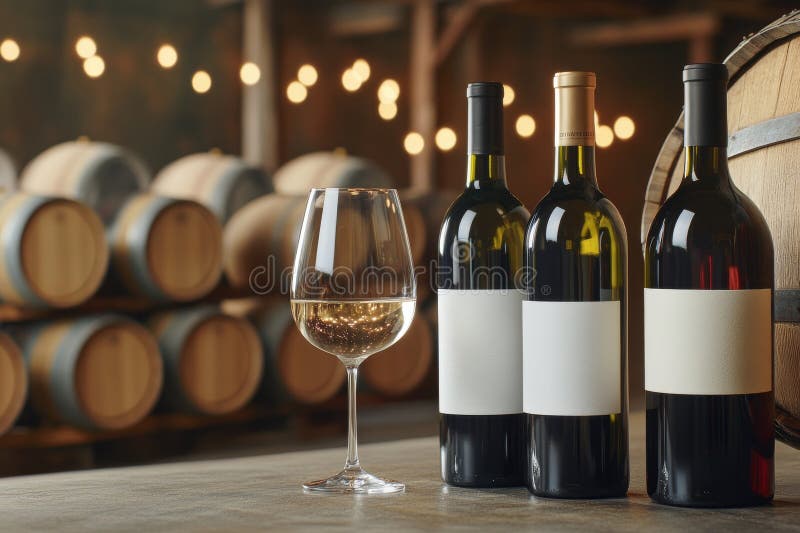 Wine Tasting Experience with Red and White Wines in a Rustic Winery ...