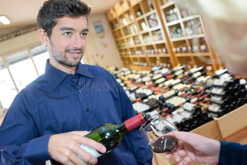 Wine tasting at wine store stock photo. Image of choice - 272190166