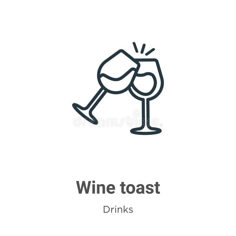 Toast Icon in Filled, Thin Line, Outline and Stroke Style. Vector ...