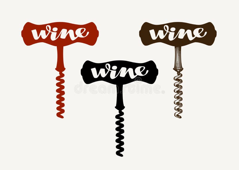 Wine Vector Icons Set On Gray Stock Vector Illustration Of Food