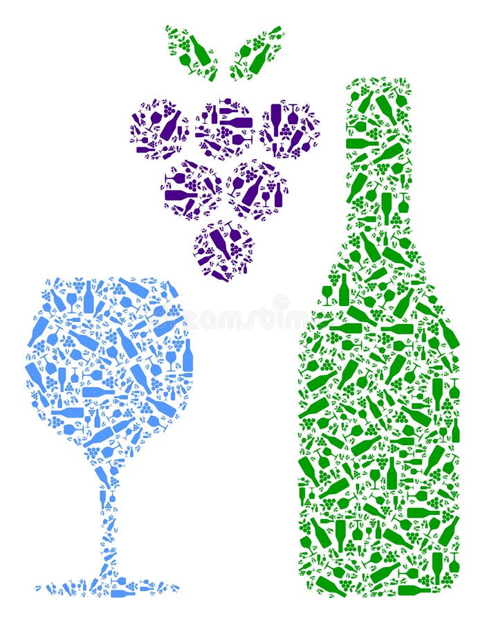 Wine Vector Mosaic of Self Recursion Icons Stock Vector - Illustration ... Wine Vector Mosaic of Self Recursion Icons Stock Vector - Illustration ...