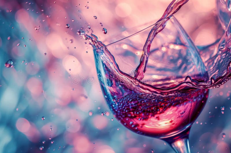 Wine Whirls of Creativity stock illustration. Illustration of swirling ...