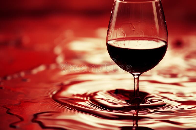 Wine Whirls of Creativity stock illustration. Illustration of artistic ...