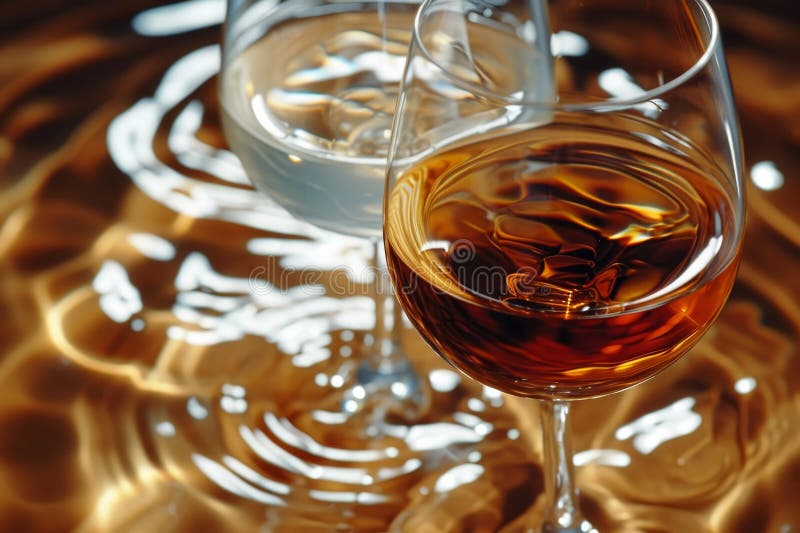 Wine Whirls of Creativity stock illustration. Illustration of spilled ...