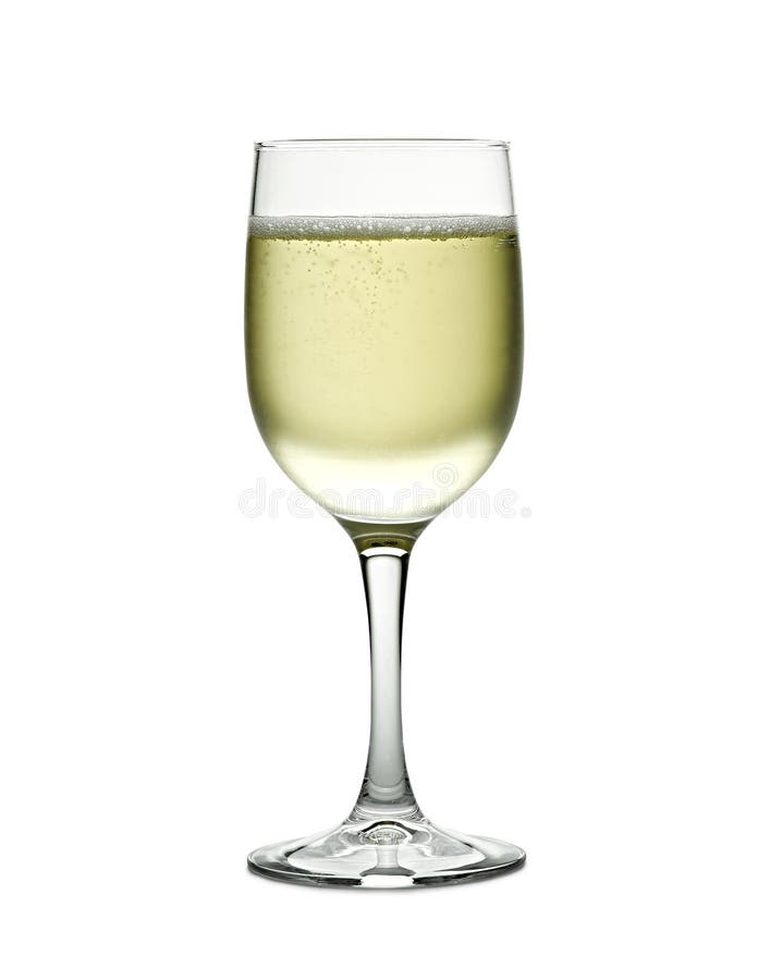 Glass of white wine stock image. Image of gourmet, lifestyles - 4223343
