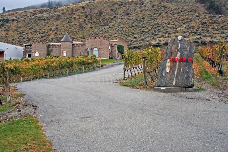 Winery in the fall stock photo. Image of grape, travel - 35556718