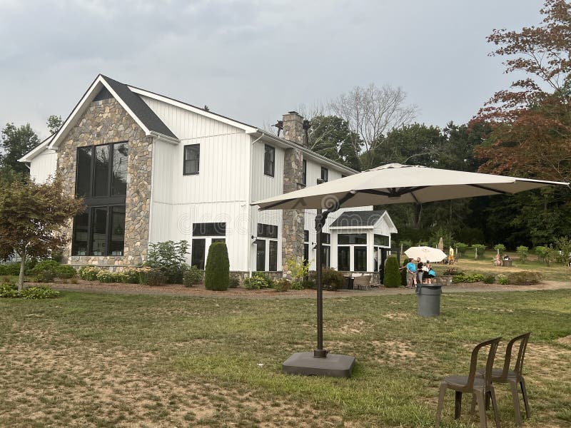 Winery at Stappa Vineyard in Orange, Connecticut Editorial Stock Photo ...