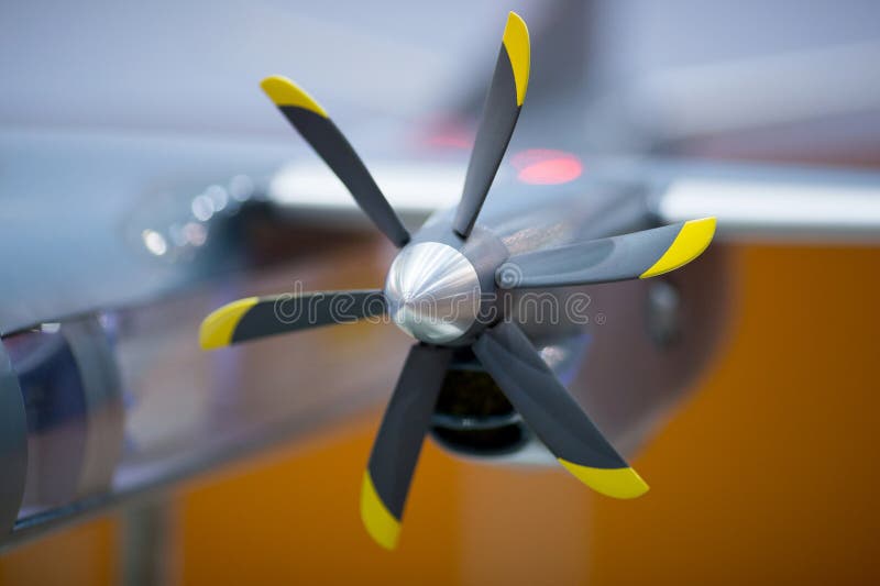 Toy airplane, close-up stock photo. Image of nostalgia - 124721160