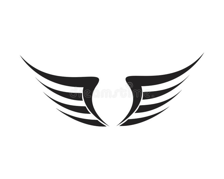 Wing Falcon Logo Template Vector Stock Vector - Illustration of team ...