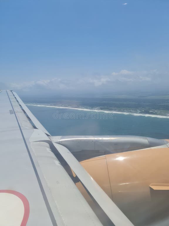 Wing fly over the air stock image. Image of architecture - 263119041