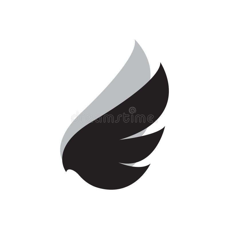 Wing Icon Design Template Vector Isolated Illustration Stock Vector ...