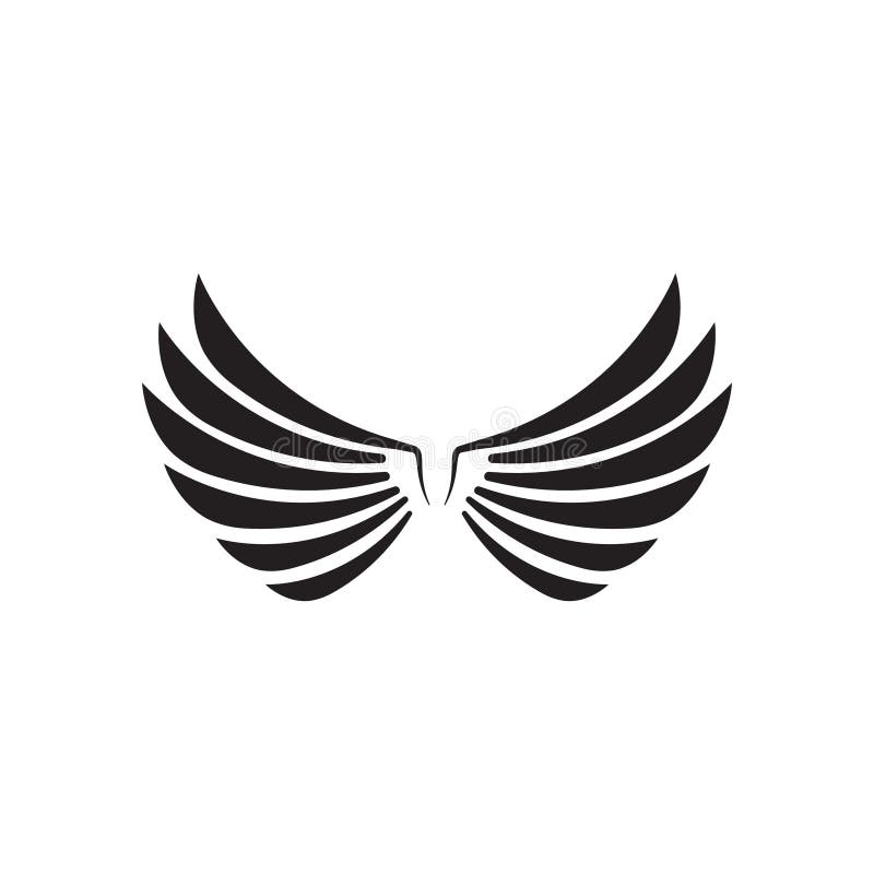 Wing Icon Design Template Vector Isolated Illustration Stock Vector ...