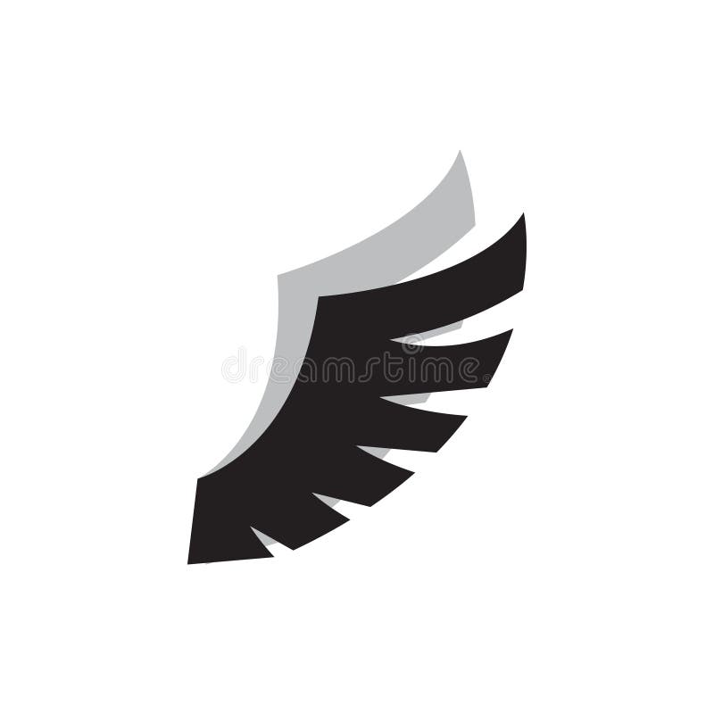 Wing Icon Design Template Vector Isolated Illustration Stock Vector ...