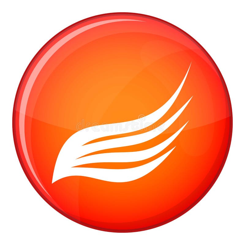 Wing icon, outline style stock vector. Illustration of hawk - 81985713