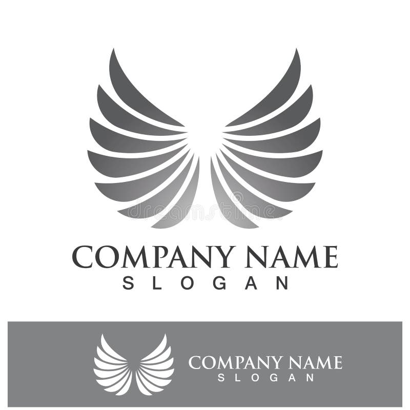 Wing Icon Logo Design Illustration Stock Vector - Illustration of ...