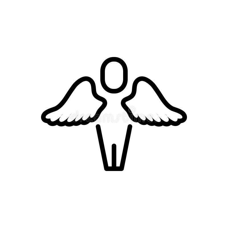 Mix Icon for Angels, Apostle and Heaven Stock Vector - Illustration of ...