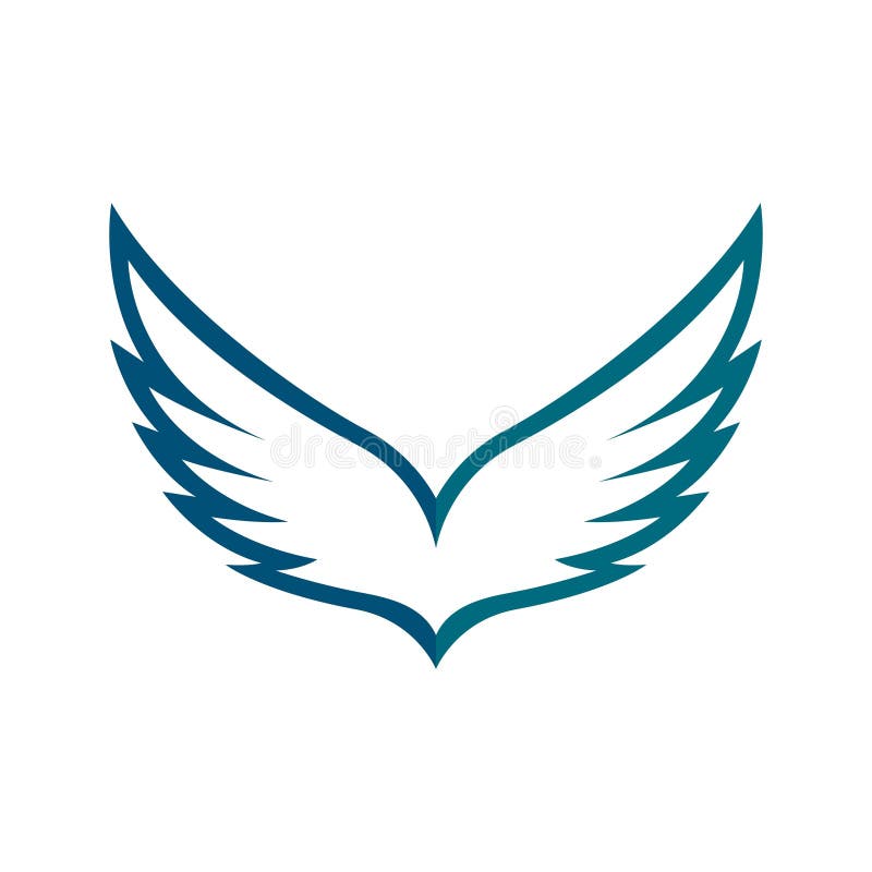 Wing logo images stock vector. Illustration of isolated - 272030599