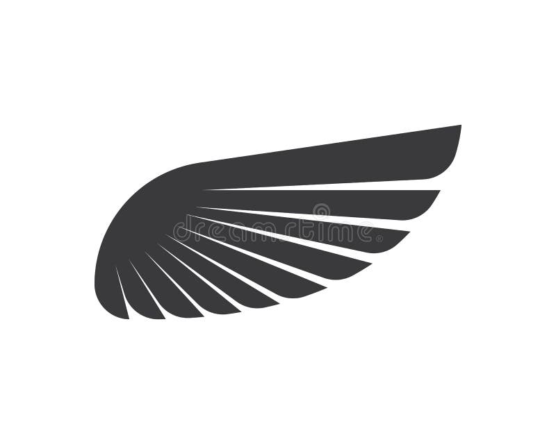 Wing Logo Symbol Icon Vector Illustration Stock Vector - Illustration ...