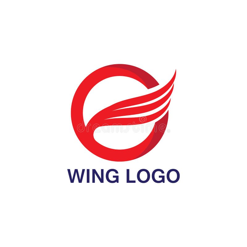 Wing Logo and Symbol Vector. Stock Vector - Illustration of logo, wing ...