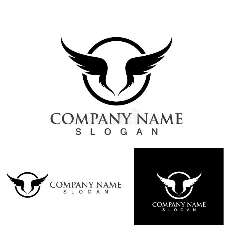 Wing Logo and Symbol Vector Eps10 Stock Vector - Illustration of wing ...