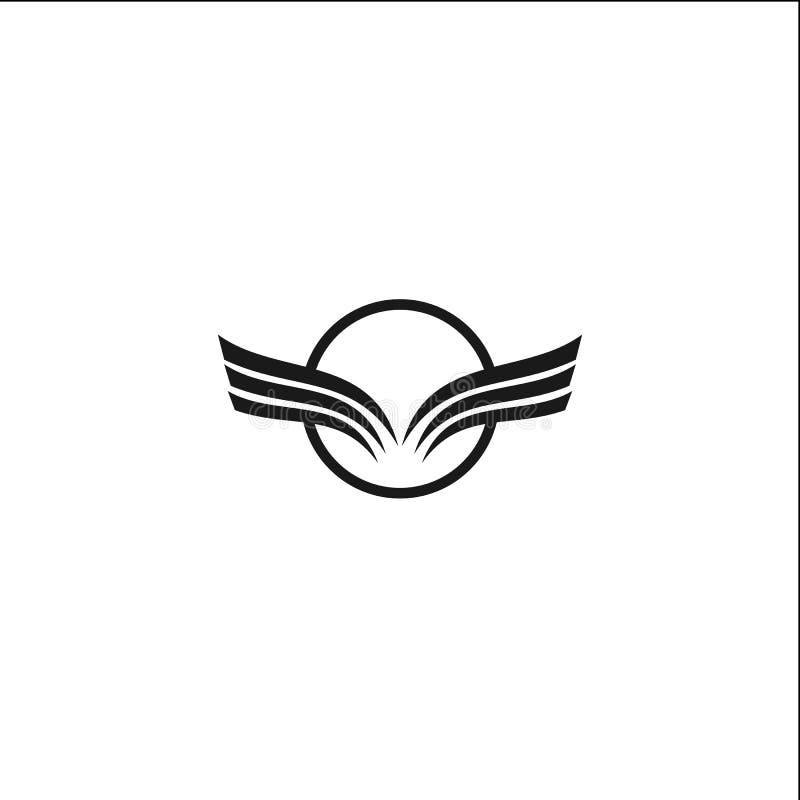 Wing Logo Template Design Vector Stock Illustration - Illustration of ...