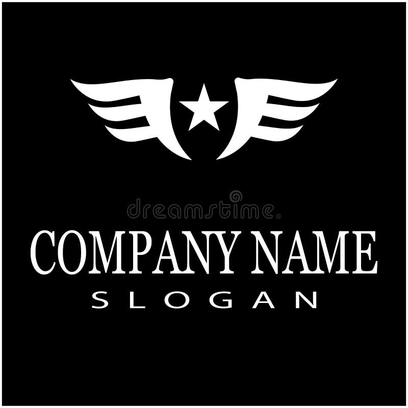 Wing Logo Template Vector Icon Illustration Design Stock Vector ...
