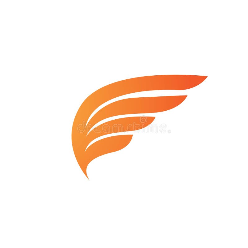 Wing Logo Template vector stock vector. Illustration of handshake ...