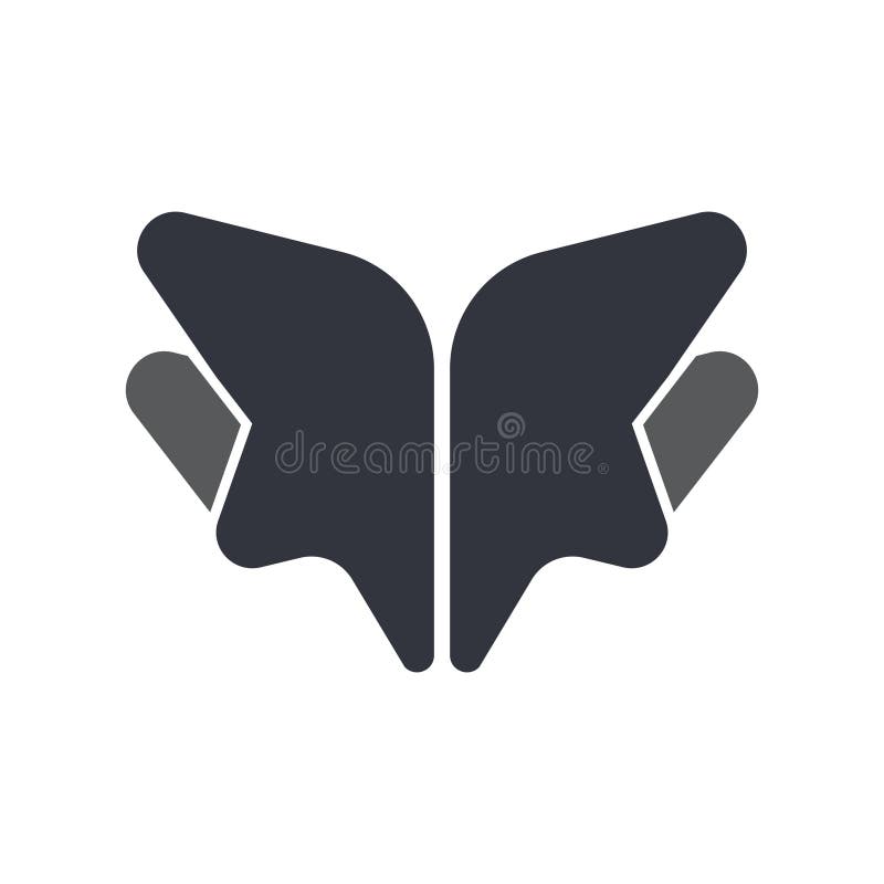 Wing Logo Template Icon stock vector. Illustration of plane - 339311202