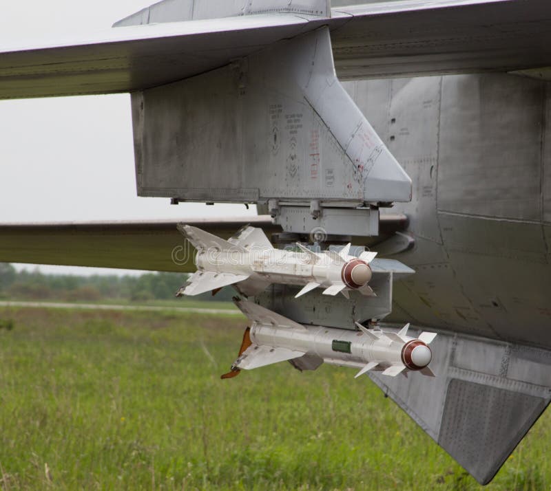 Wing of the Military Airplane Stock Image - Image of military, airplane ...