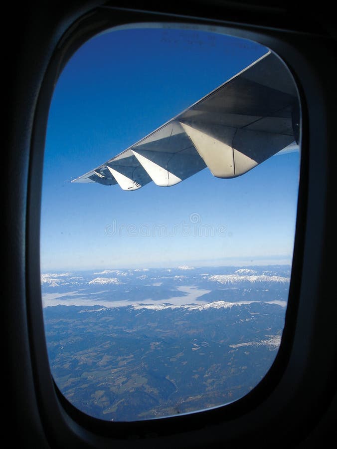 Flight view stock image. Image of flying, airplane, wing - 24671