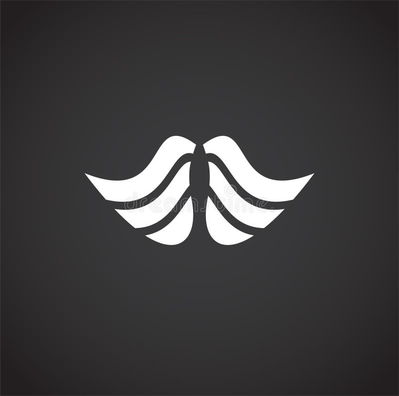 Wing Related Icon on Background for Graphic and Web Design. Creative ...