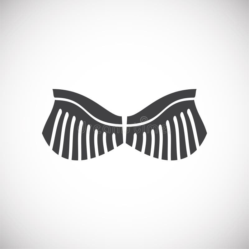 Wing Related Icon on Background for Graphic and Web Design. Creative ...