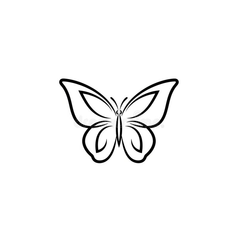 Rounded Wing Butterfly Stock Illustrations – 451 Rounded Wing Butterfly ...