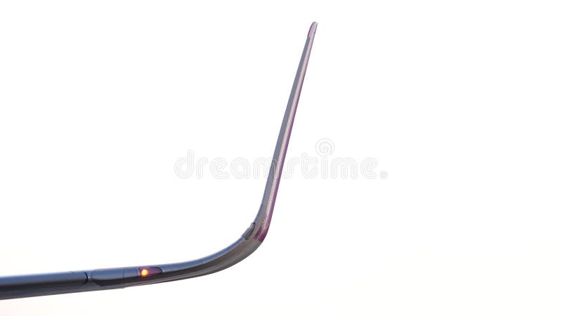 Wing Tip of a Passenger Plane. the Terminal Part of the Wing Structure ...